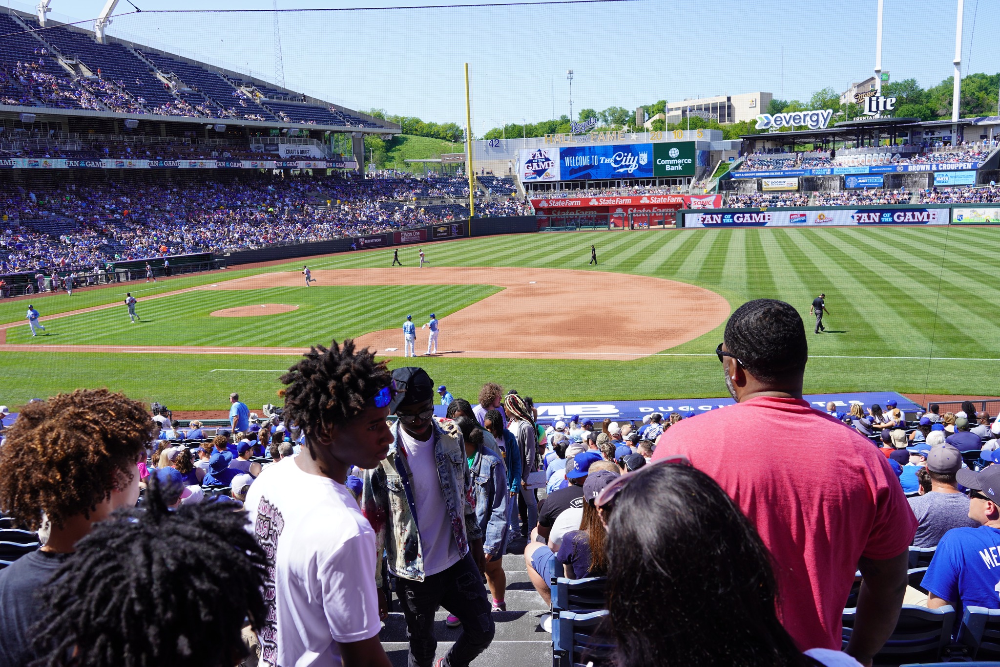 Project Ready Scholars Attend Royals vs. Nationals Baseball Game ...